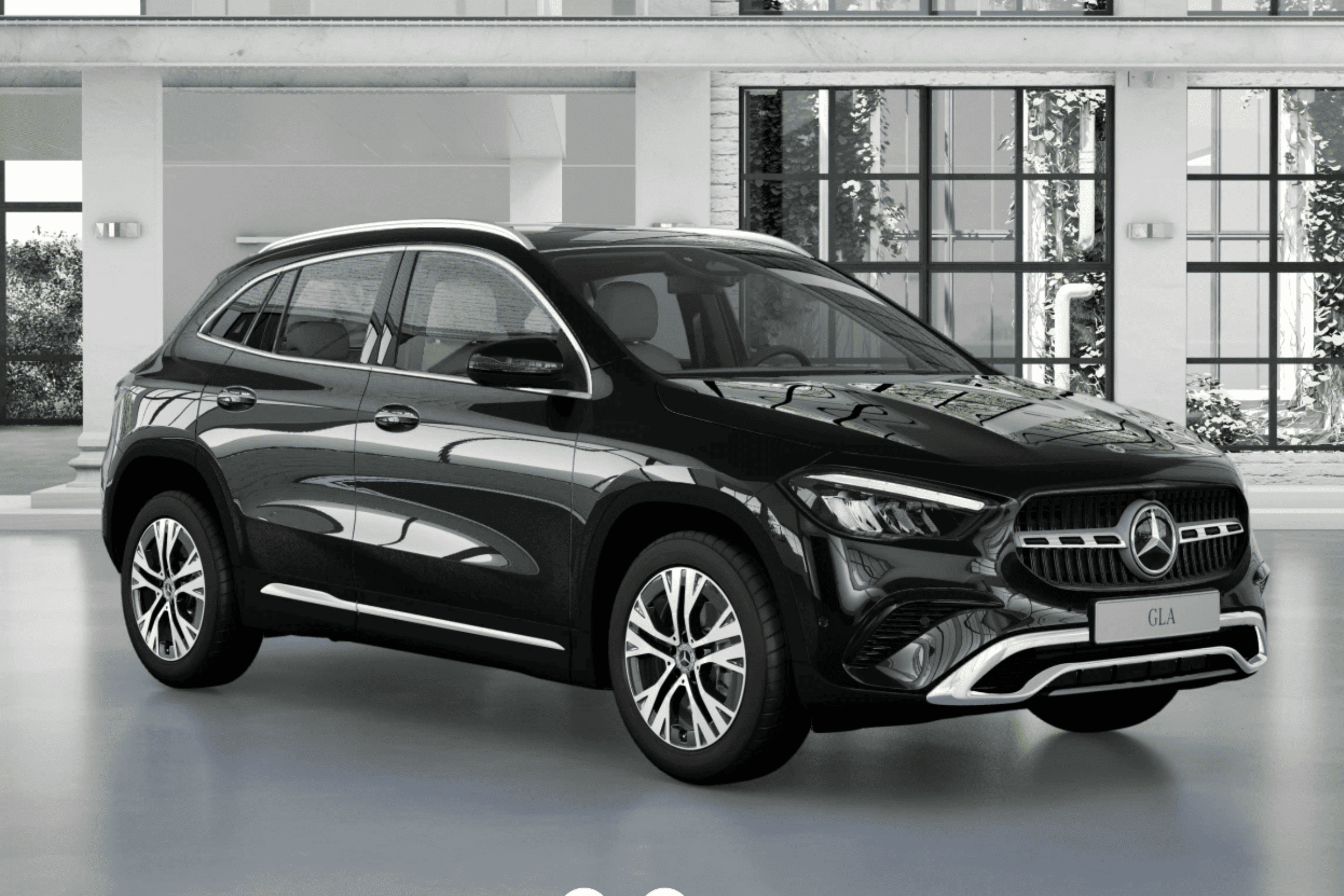 Mercedes-Benz GLA Color Cosmos Black Image – GLA Photos in India ...